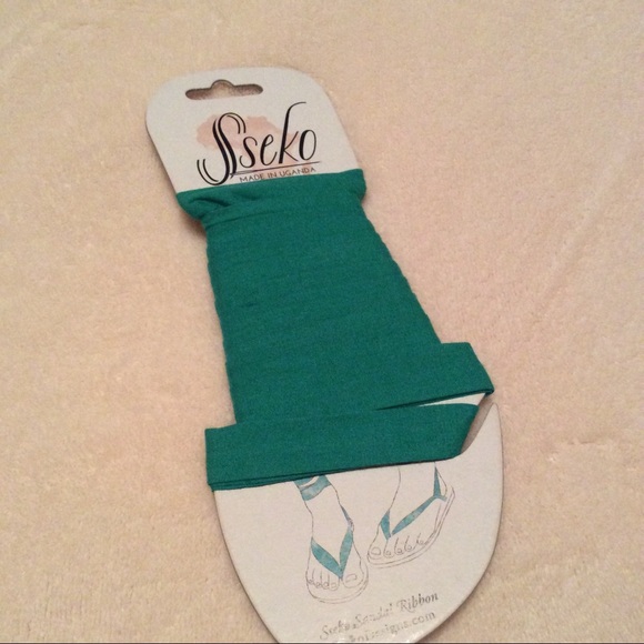 Sseko Designs | Shoes | Teal Straps For Ribbon Sandals | Poshmark